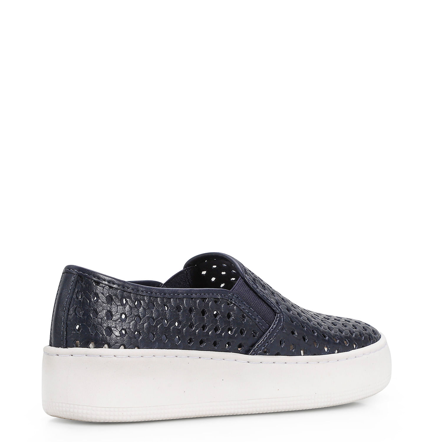 Slip On Lasercut - Couro Azul