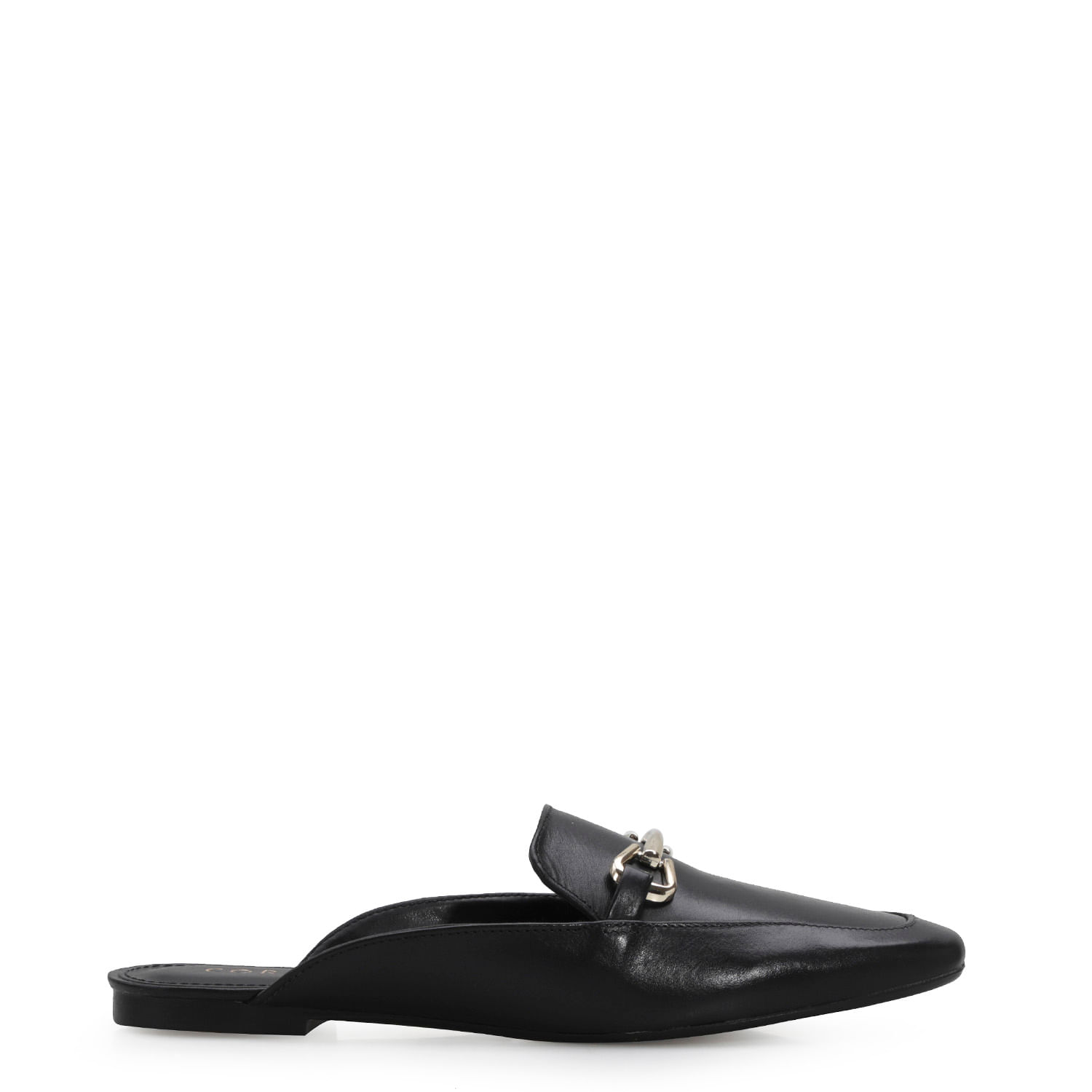 Mule - Couro Preto
