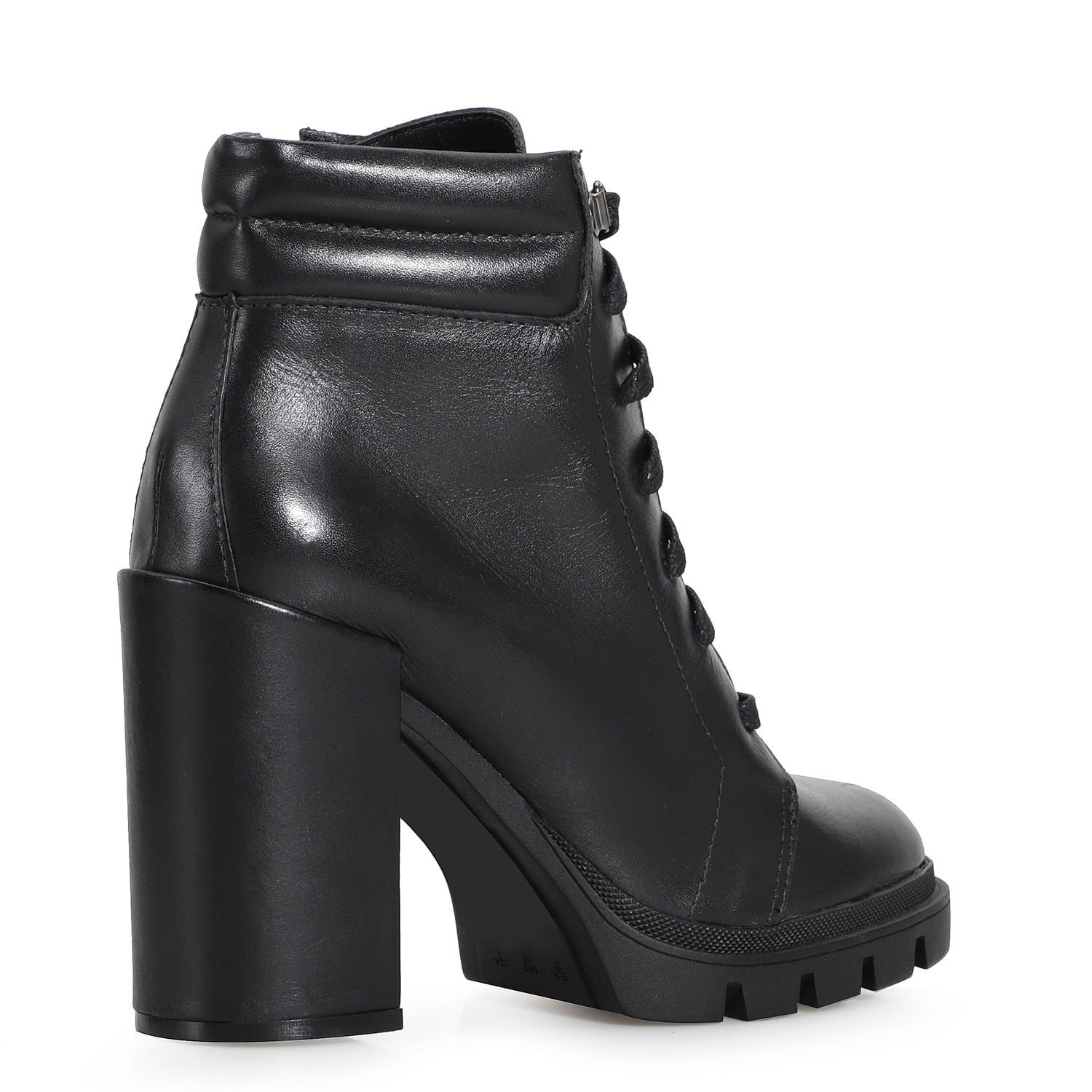 Bota Tratorada - Couro Preto