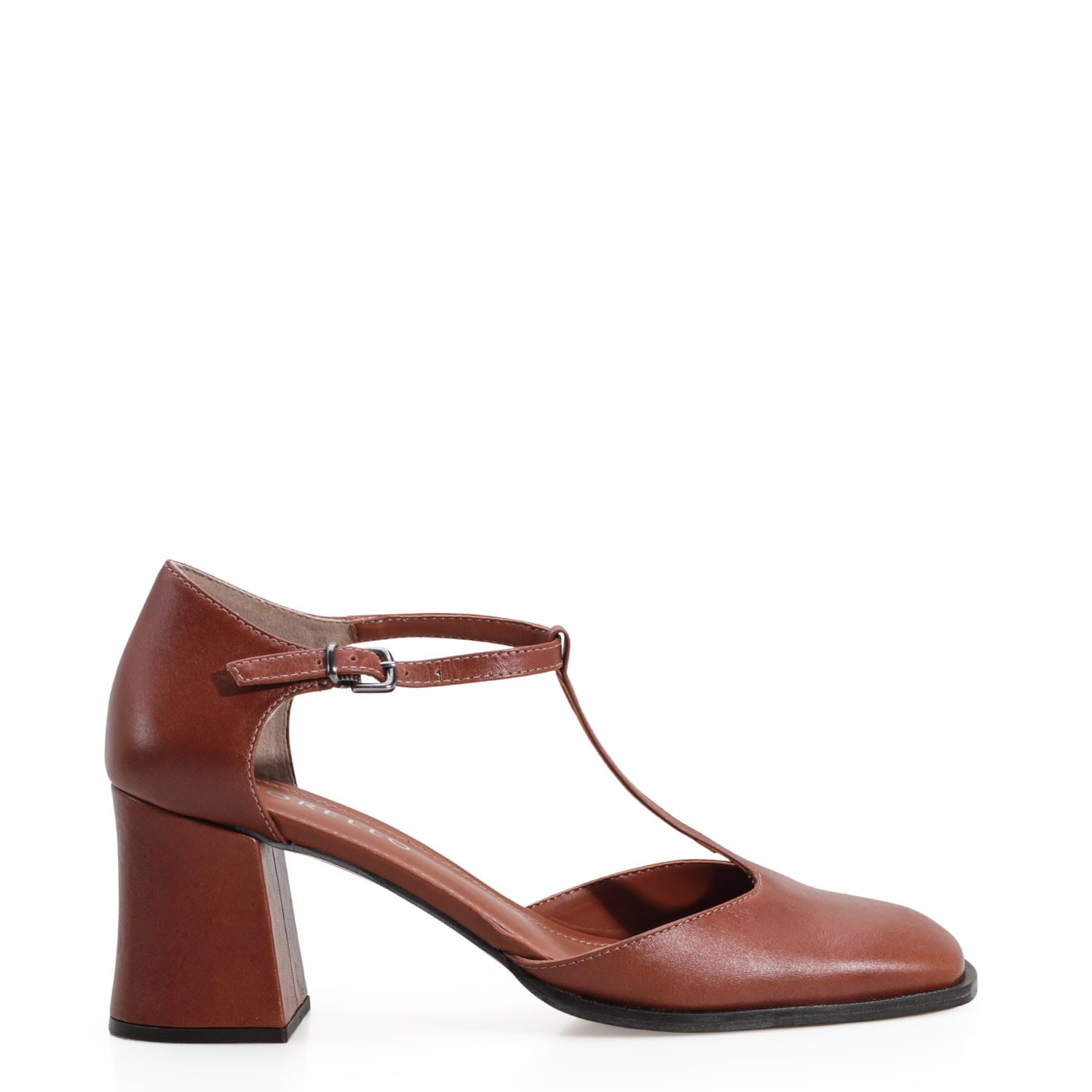 Scarpin - Couro Marrom