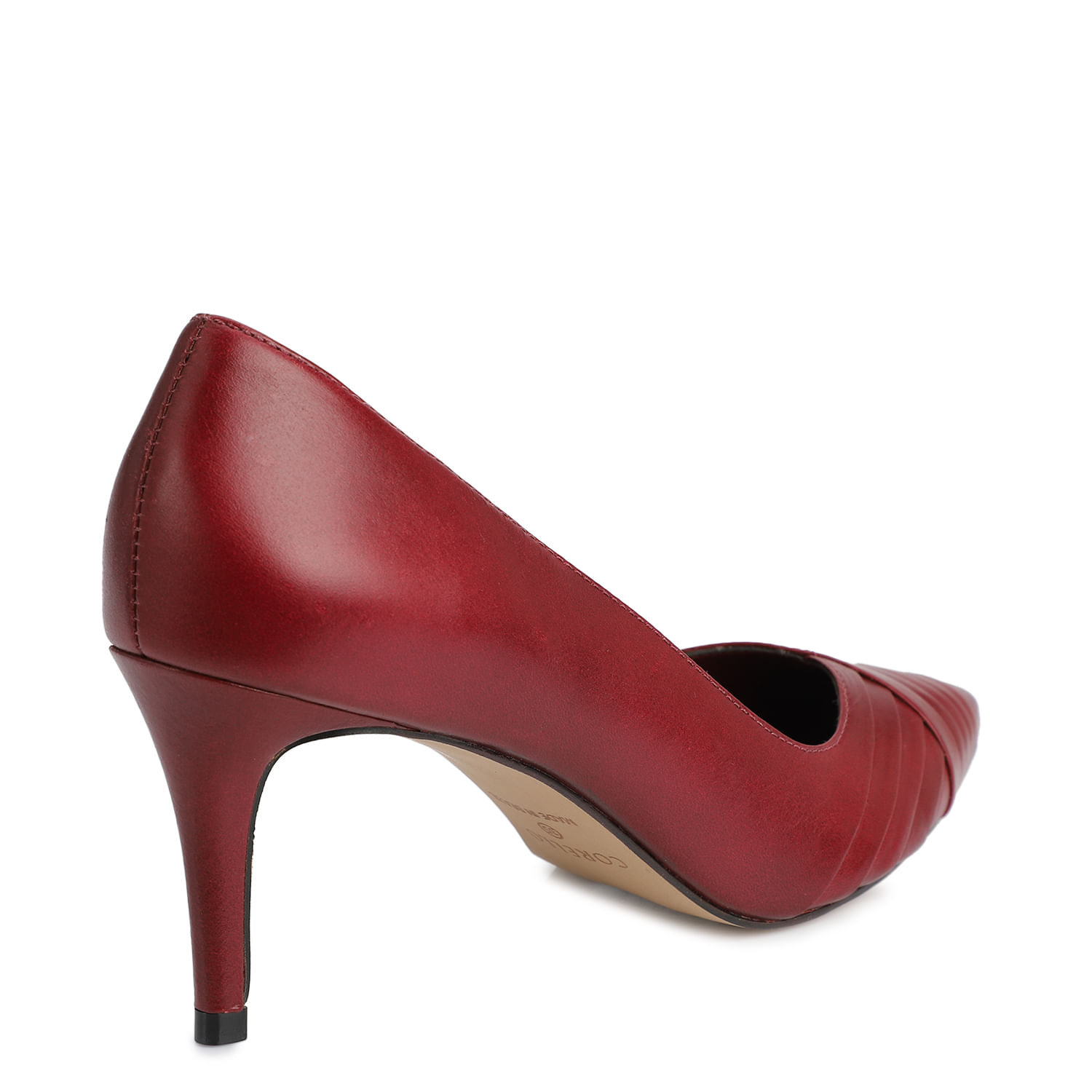 Scarpin - Couro Vinho