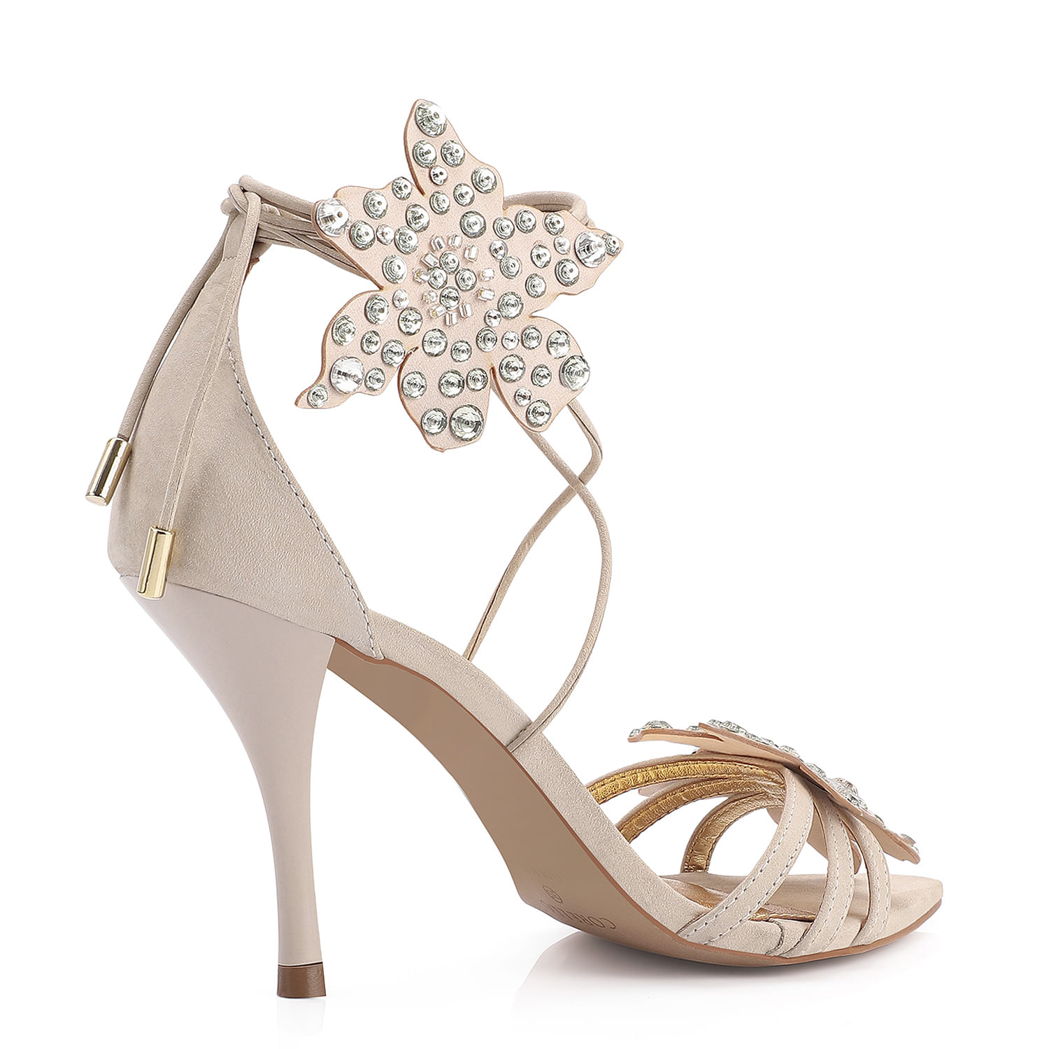 Sandália Corello x Vitor Zerbinato - Couro Nobuck Off White