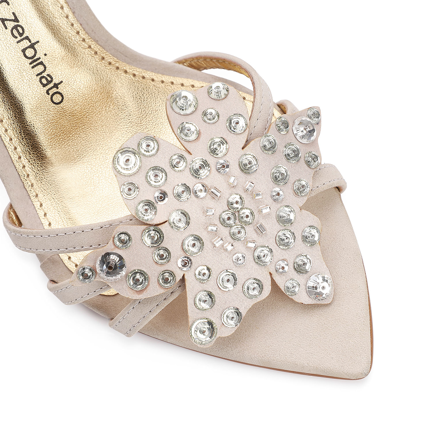 Sandália Corello x Vitor Zerbinato - Couro Nobuck Off White