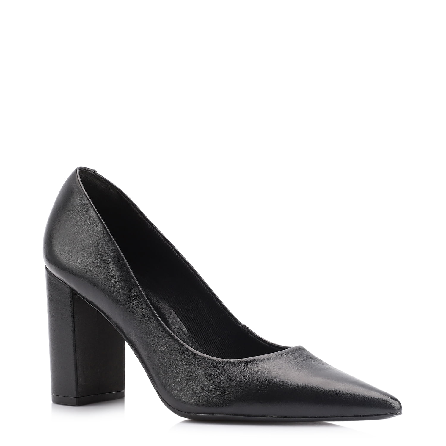 Scarpin - Couro Preto