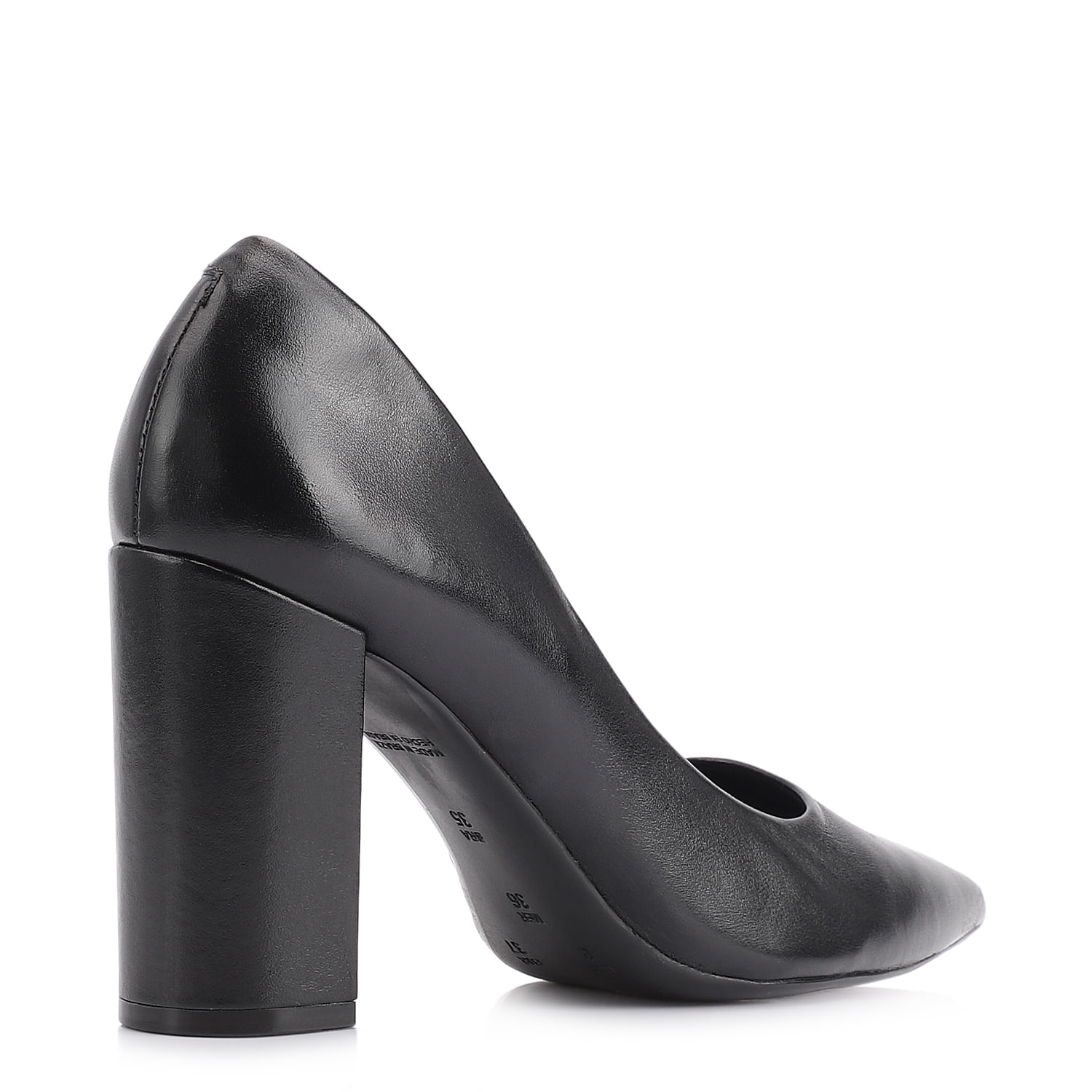 Scarpin - Couro Preto